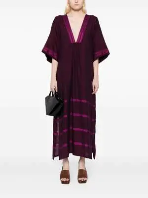 LEMLEM Edna Cotton-blend Maxi Dress