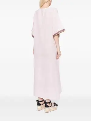 LEMLEM Edna Cotton-blend Maxi Dress - Pink