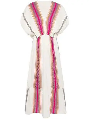 LEMLEM Leila Cotton-blend Maxi Dress - Multicolour