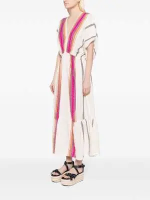 LEMLEM Leila Cotton-blend Maxi Dress - Multicolour