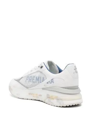 Premiata Moerun Logo-detail Sneakers - White