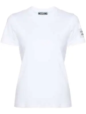 Moschino Patched T-shirts For Women