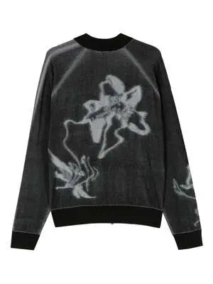 Y3 Gfx Ribbed Cardigan