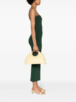 Jacquemus Le Calino Leather Tote - Yellow