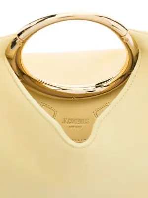 Jacquemus Le Calino Leather Tote - Yellow