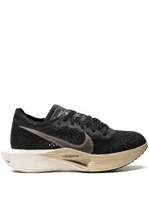 Nike Zoomx Vaporfly Next% 3 Metallic Gold Sneakers - Black