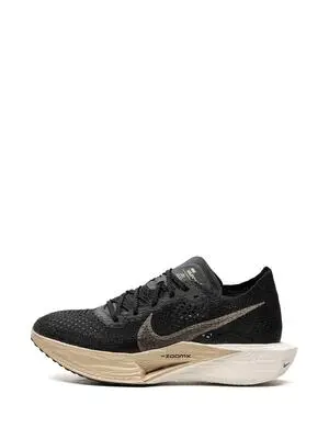Nike Zoomx Vaporfly Next% 3 Metallic Gold Sneakers - Black