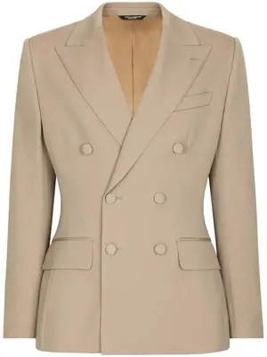 Dolce & Gabbana Floral-appliqué Double-breasted Suit