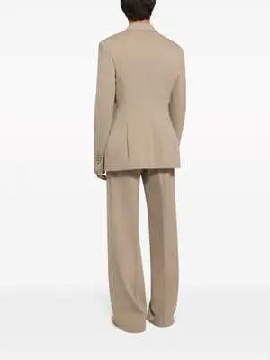 Dolce & Gabbana Floral-appliqué Double-breasted Suit