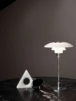 LOUIS POULSEN Ph 2/1 Brass Table Lamp