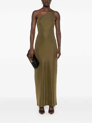 Saint Laurent One-shoulder Maxi Dress