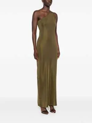 Saint Laurent One-shoulder Maxi Dress
