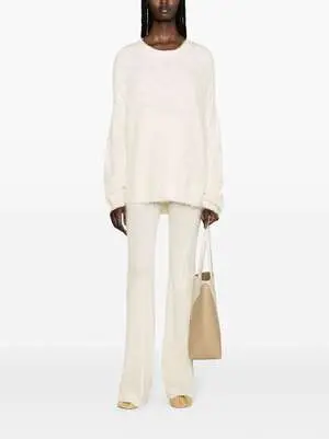 TOTEME Brushed-effect Silk Jumper - Neutrals