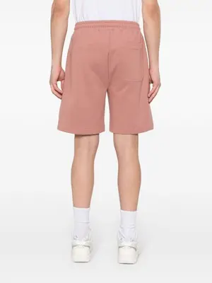 Helmut Lang Space-logo Cotton Shorts