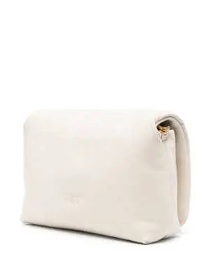 Pinko Classic Love Shoulder Bag - Neutrals