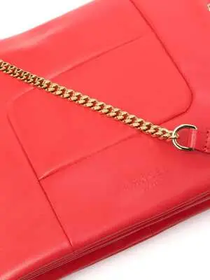 LANCEL Billie De M Flap Bag - Red