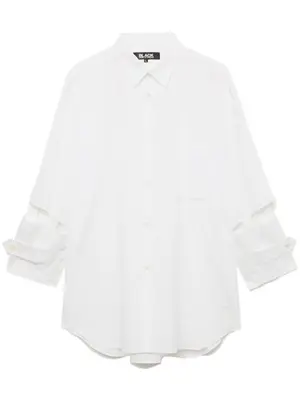 Comme Des Garcons Curved Hem Shirts For Women