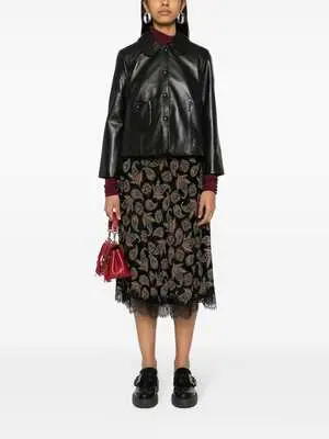Ba&sh Mylos Leather Jacket - Black