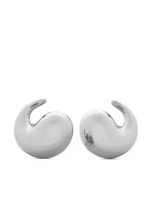 Monica Vinader Nura Sterling Earrings - Silver