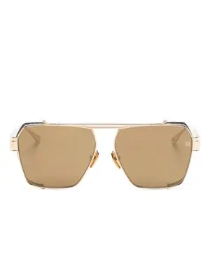 Balmain Pilot-frame Sunglasses - Gold