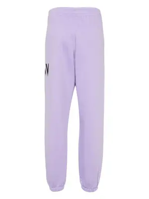Dkny Logo-print Track Pants - Purple