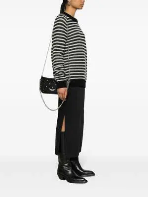 Zadig&Voltaire Rock Lucky Charms Leather Clutch
