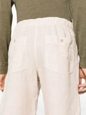 Zadig&Voltaire Drawstring-waist Linen Shorts
