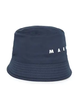 Marni Logo-embroidered Bucket Hat