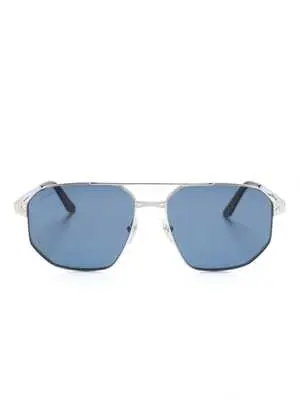 Cartier Santos De Sunglasses - Silver