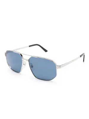 Cartier Santos De Sunglasses - Silver