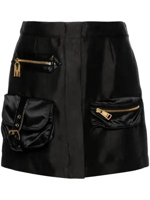 Moschino Dart-detail Mini Skirt