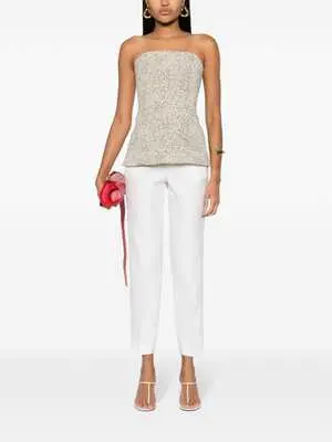 Fabiana Filippi Slim-fit Trousers - White