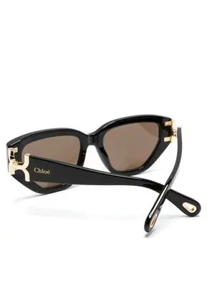Chloé Marcie Cat-eye Sunglasses - Black