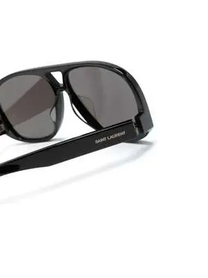 Saint Laurent Solace Pilot-frame Sunglasses