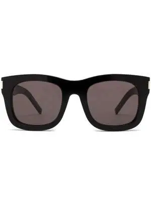 Saint Laurent Monceau Oversize-frame Sunglasses - Black