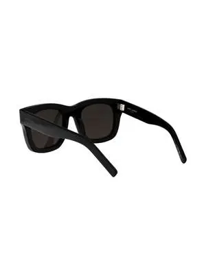 Saint Laurent Monceau Oversize-frame Sunglasses - Black