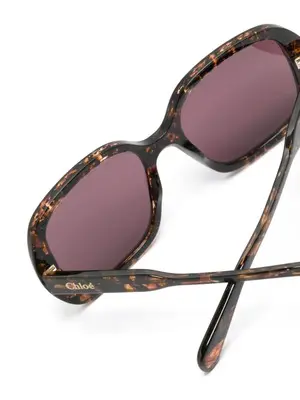 Chloé Square-frame Sunglasses - Black