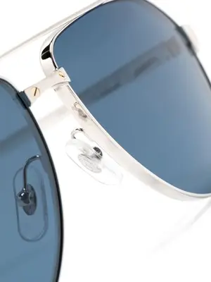 CARTIER Santos De Pilot-frame Sunglasses