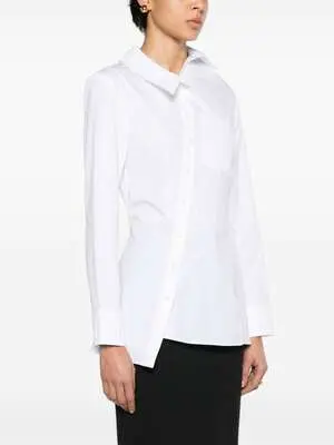 Jacquemus La Chemise Pablo Cotton Shirt - White