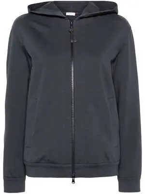 Brunello Cucinelli Zip-up Cotton Hoodie