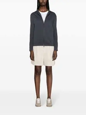 Brunello Cucinelli Zip-up Cotton Hoodie