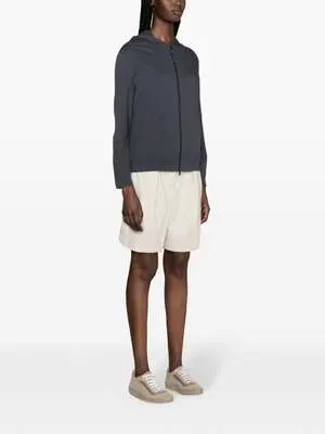 Brunello Cucinelli Zip-up Cotton Hoodie