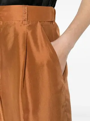 FORTE_FORTE Wide-leg Trousers - Brown
