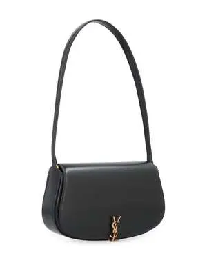 Saint Laurent Voltair Leather Mini Shoulder Bag - Black