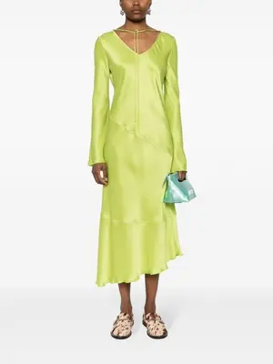 Acne Studios Satin Midi Dress
