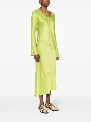 Acne Studios Satin Midi Dress