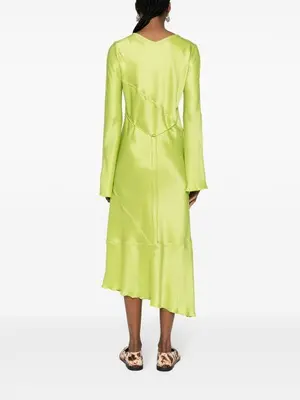 Acne Studios Satin Midi Dress