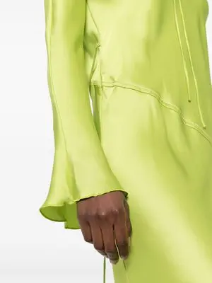 Acne Studios Satin Midi Dress
