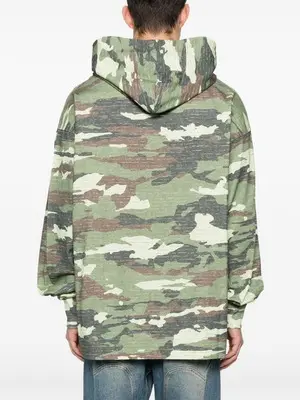 Acne Studios Abstract-print Hoodie