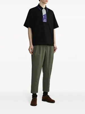 Kolor Logo-embroidered Polo Shirt